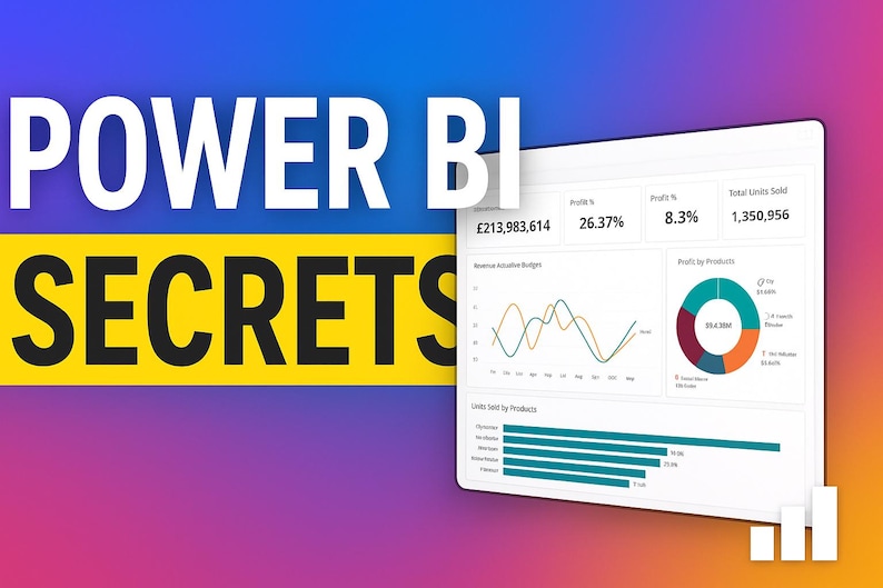 Power BI Dashboard Template: Interactive Financial Reporting (digital ...