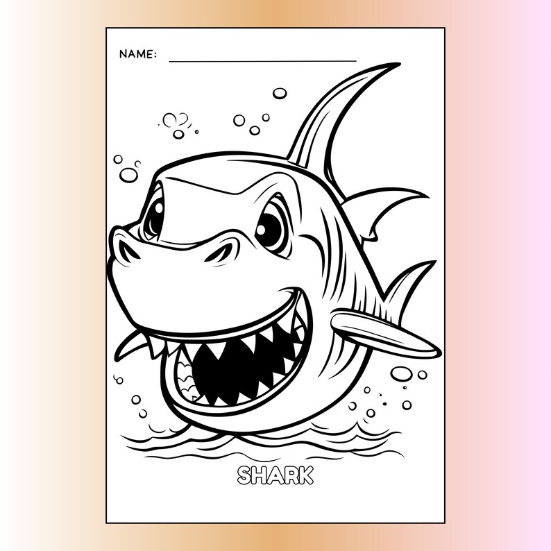 Animals, Numbers, Alphabet Coloring Pages Educational Coloring Book for ...