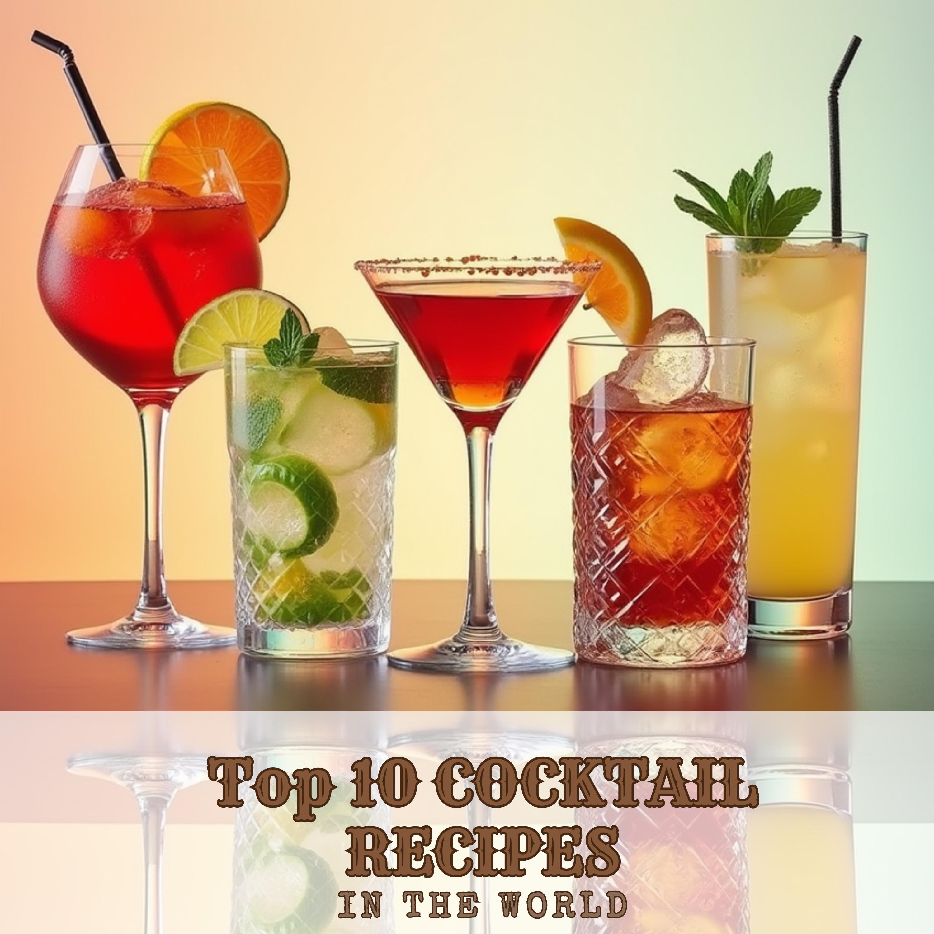 Top 10 Cocktail Recipes: Printable Iconic Drinks (clickable PDF) - Etsy