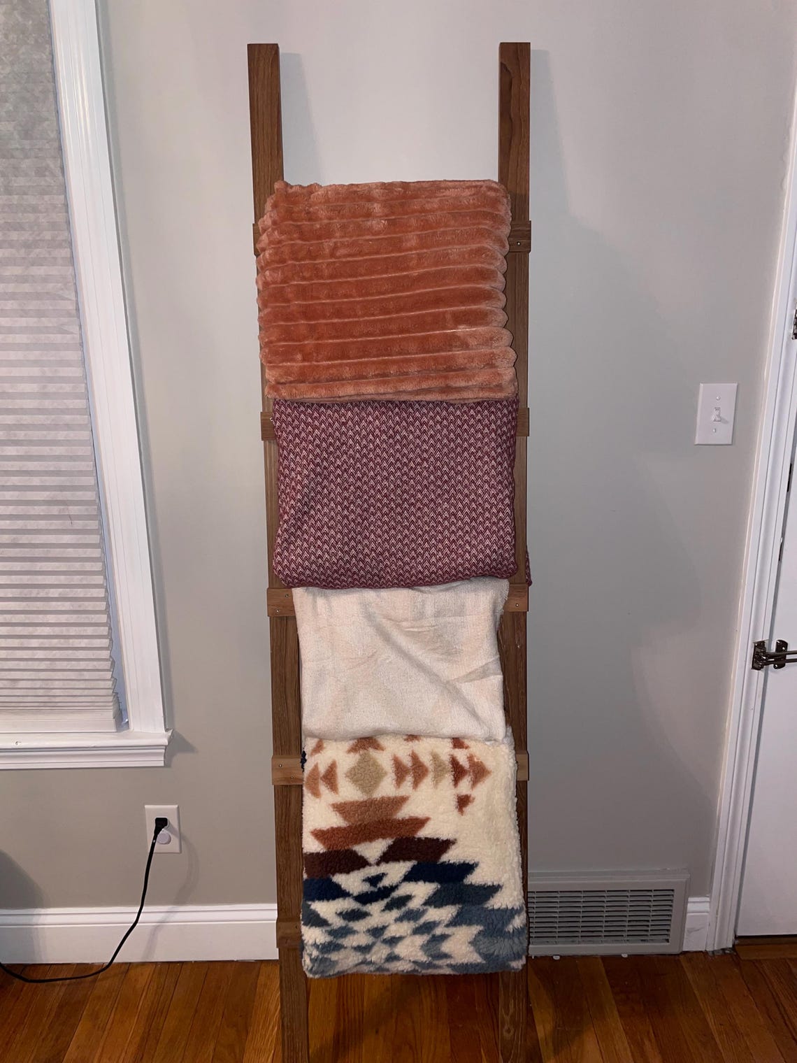 Handcrafted Blanket Ladder Custom Made - Etsy