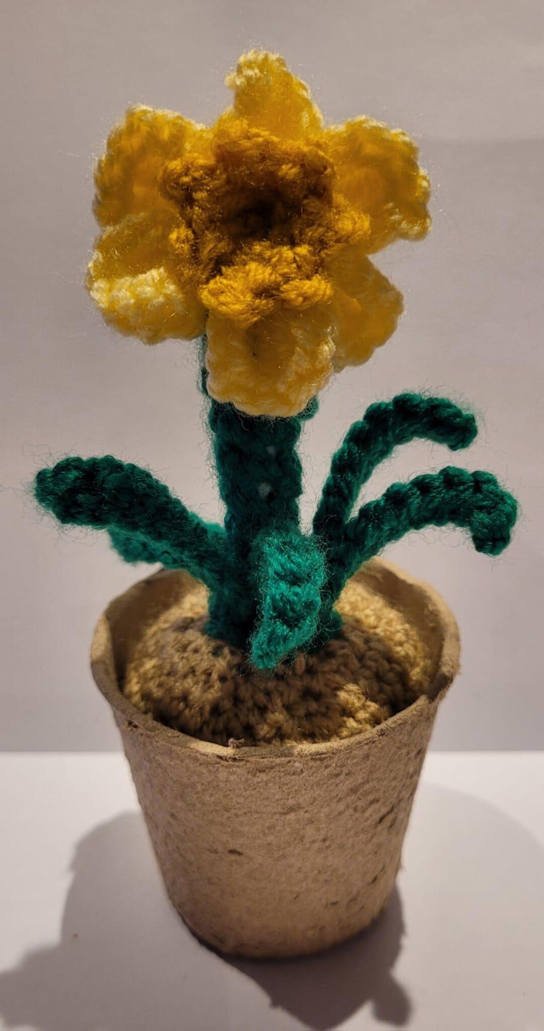 Crochet Flower Bulbs. Daffodil Bulb, Snowdrop Bulb. Sustainable ...