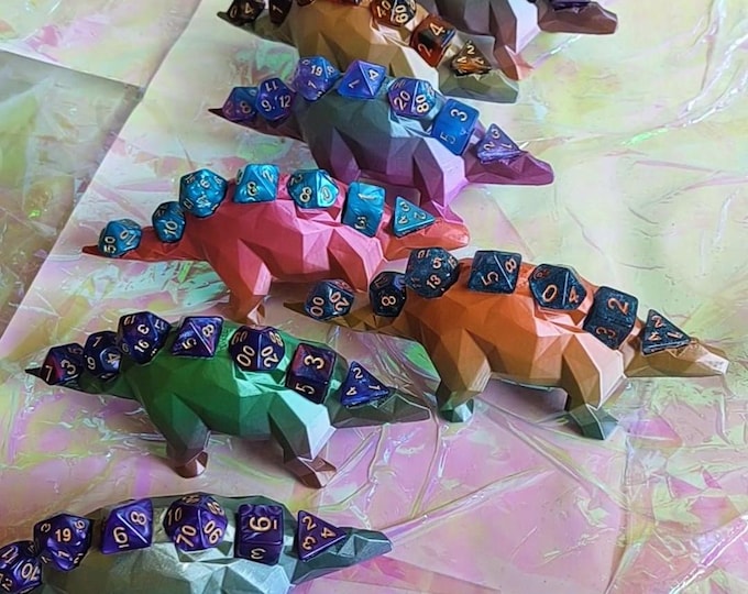 3d Printed Dinosaur Used to Hold Your Dnd Dice is a Great Gift for Your ...