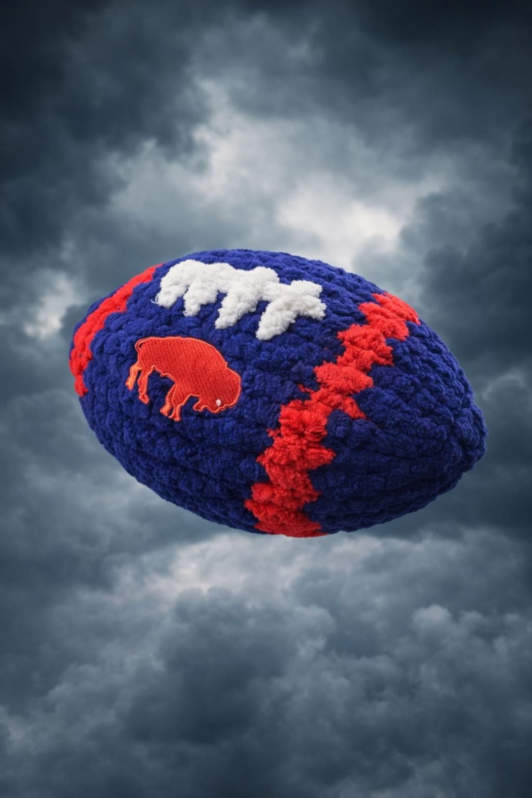 Chunky Knit Football Pillow/stuffie - Etsy