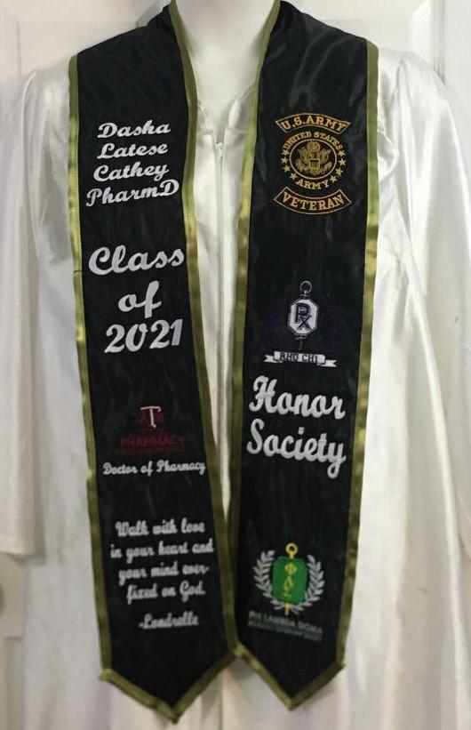 Graduation Stole/college Graduation Stole/personalized Stole/ High ...