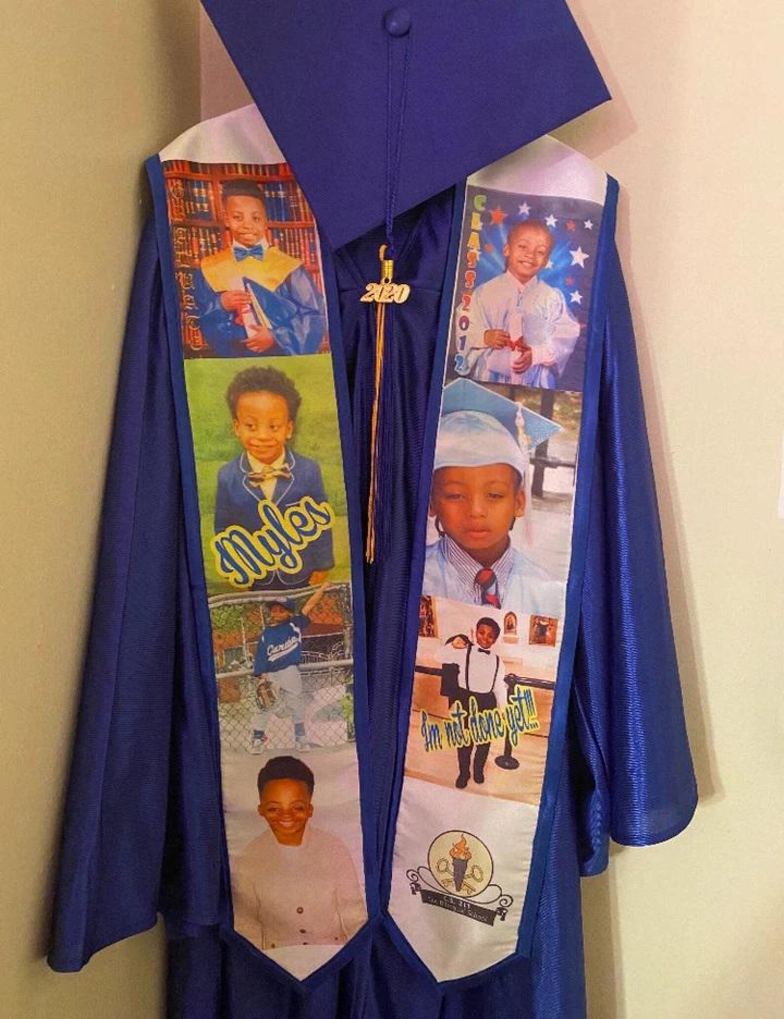 Graduation Stole/ High School Graduation Stole/ Personalized Stole ...