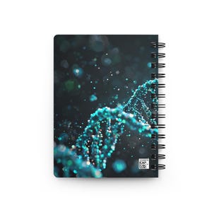 Custom DNA Spiral Notebook | Personalized Science Journal for STEM ...