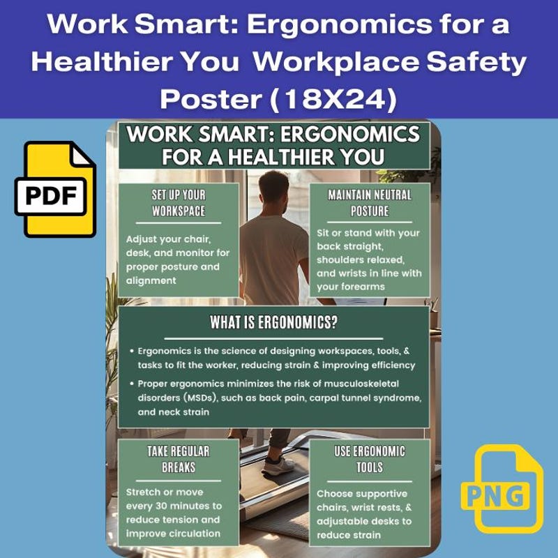 Work Safety Poster - Etsy