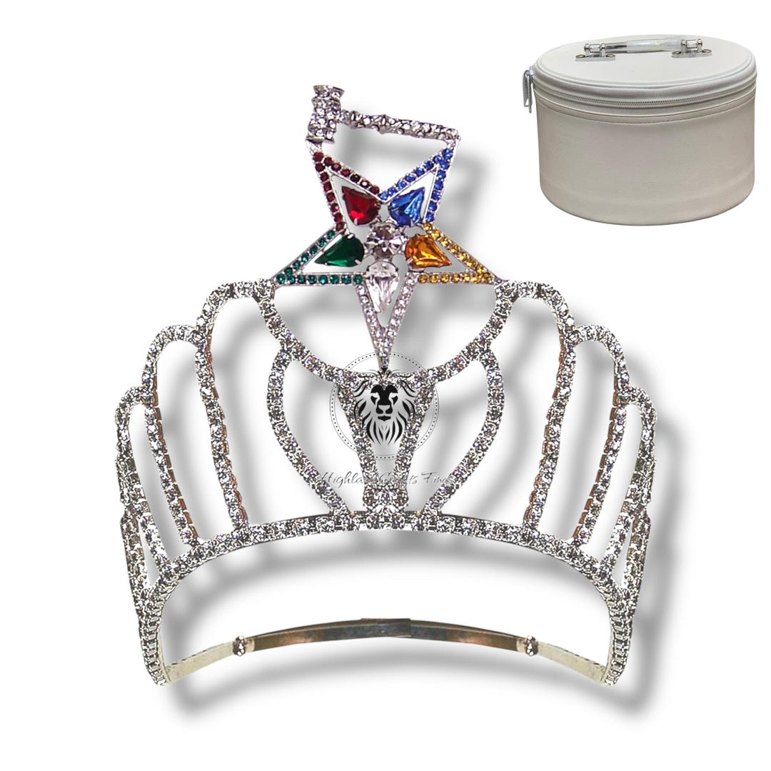 Masonic OES Worthy Matron Crown Order of Eastern Star Tall Worthy ...