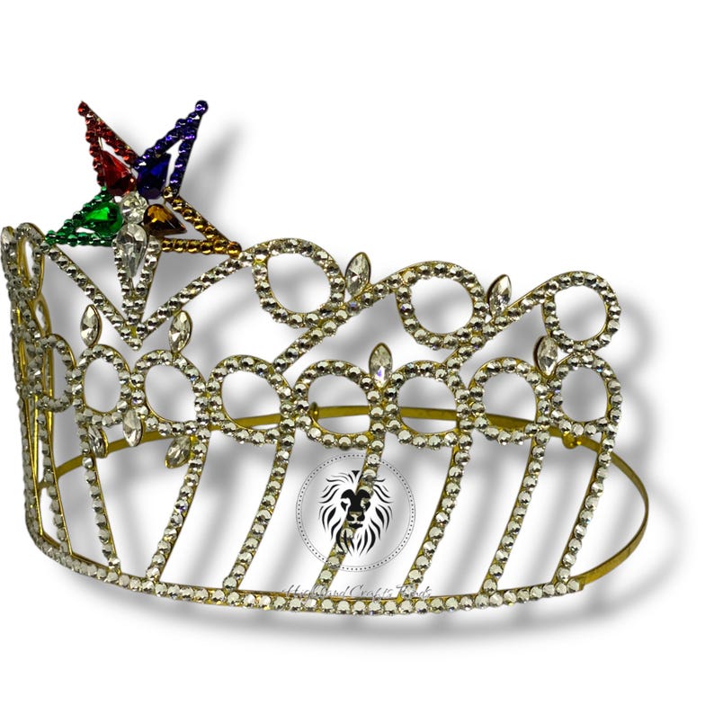 Masonic OES Grand Matron Crown Order of Eastern Star Adjustable Crown ...