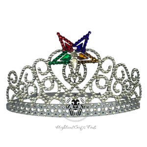 Masonic OES Rare Design Crown Order of Eastern Star New Premium Quality ...