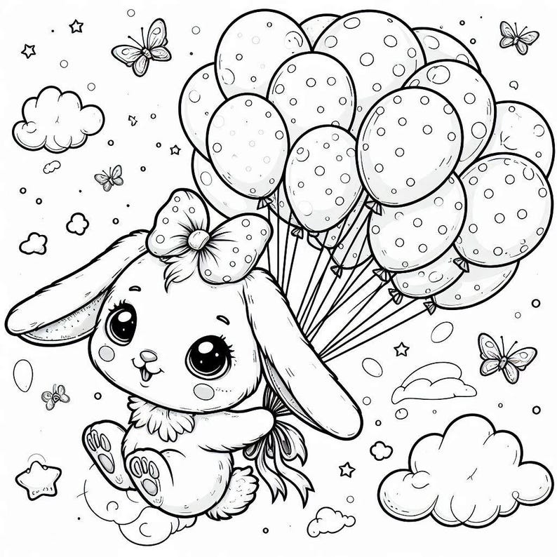 100 Animal Coloring Pages Printable - Etsy