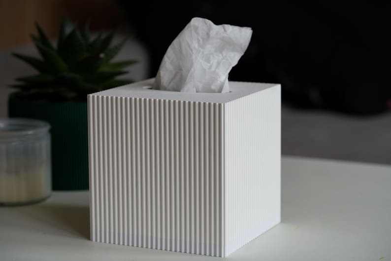 Tissue Box Cover Luxury Tissue Square Box Cover Kleenex Box Cover 3D ...