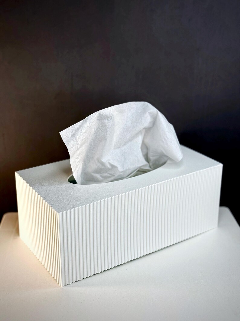 Tissue Box Cover, Tissue Box Holder, Modern Kleenex Box Cover, 3D ...