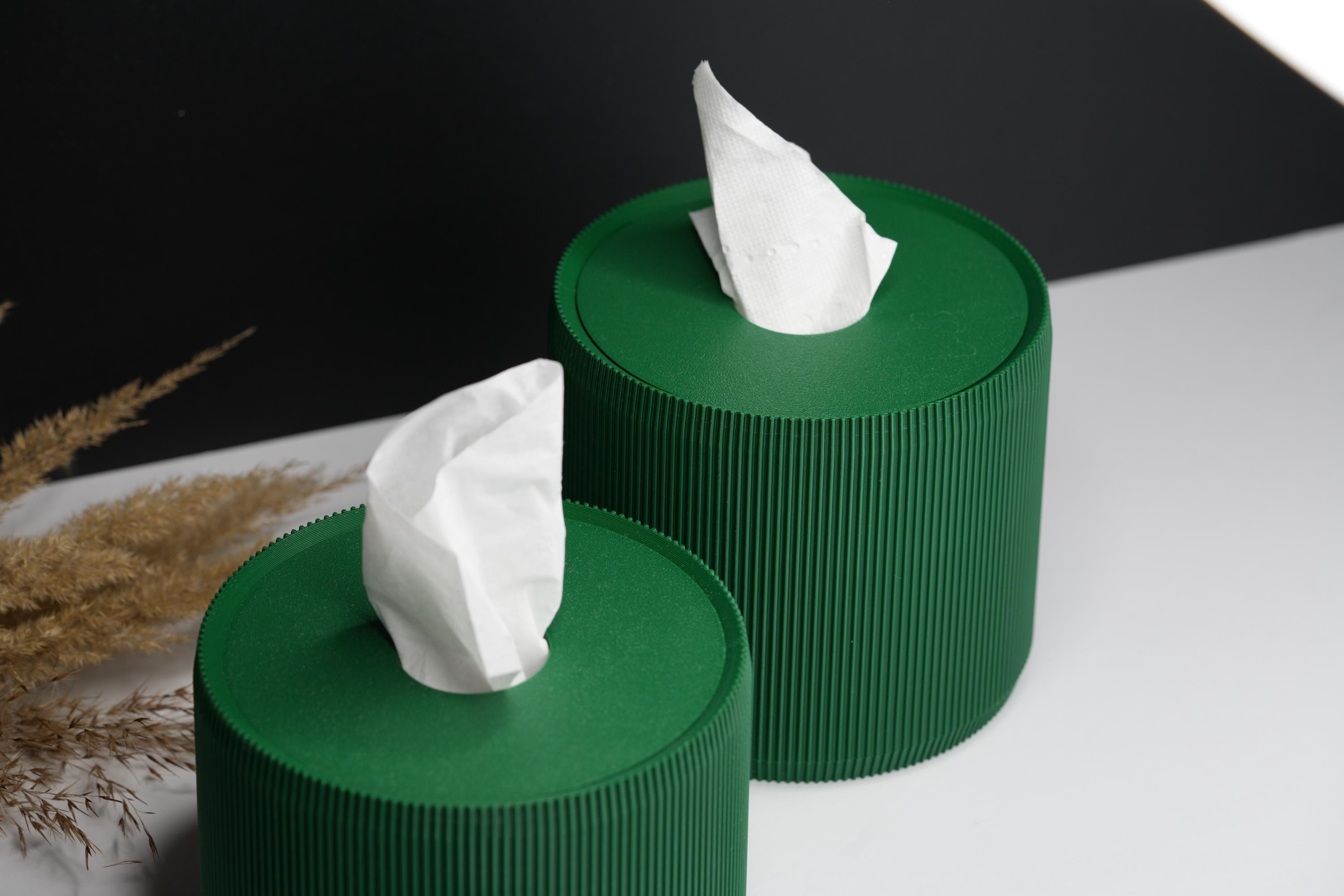 Tissue Pod - Toilet Paper Dispenser, Modern Round Tissue Box Cover for ...