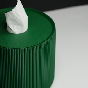 Tissue Pod - Toilet Paper Dispenser, Modern Round Tissue Box Cover for ...