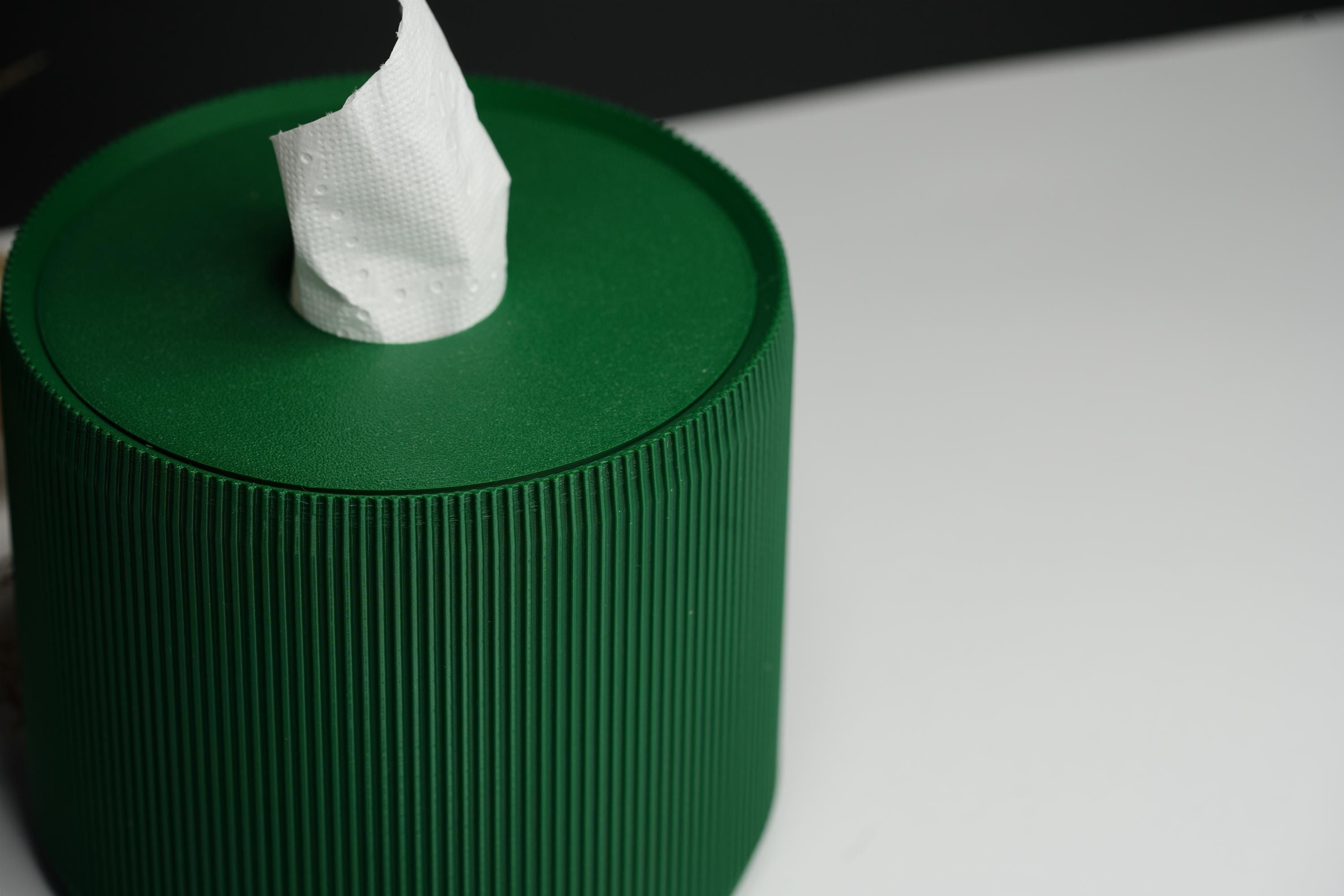 Tissue Pod - Toilet Paper Dispenser, Modern Round Tissue Box Cover for ...