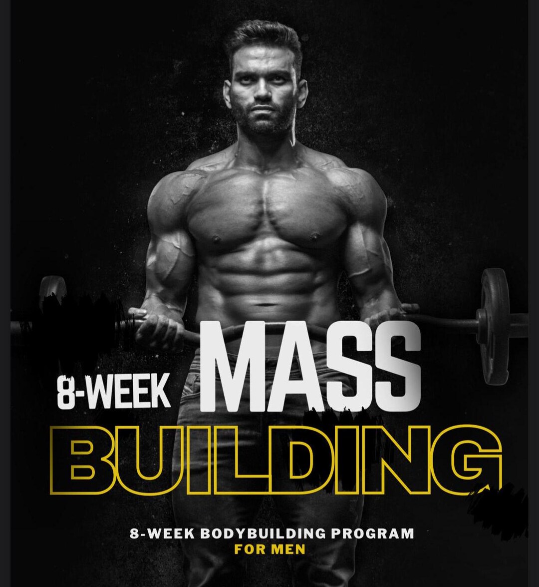 Weekly Gym Plan Bodybuilding Gym Program Weekly Gym Split Digital File ...