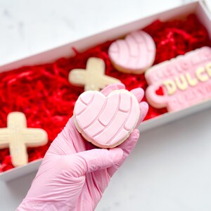 XOXO Concha Churro Valentines Day Cookie Cutter and Embosser Set ...