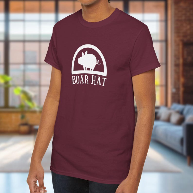 Seven Deadly Sins Anime Streetwear Shirt – Boar Hat Tavern Logo Design ...