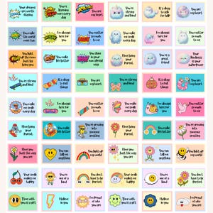Fun Lunch Box Notes for Kids, Printable Lunchbox Notes for Everyone ...