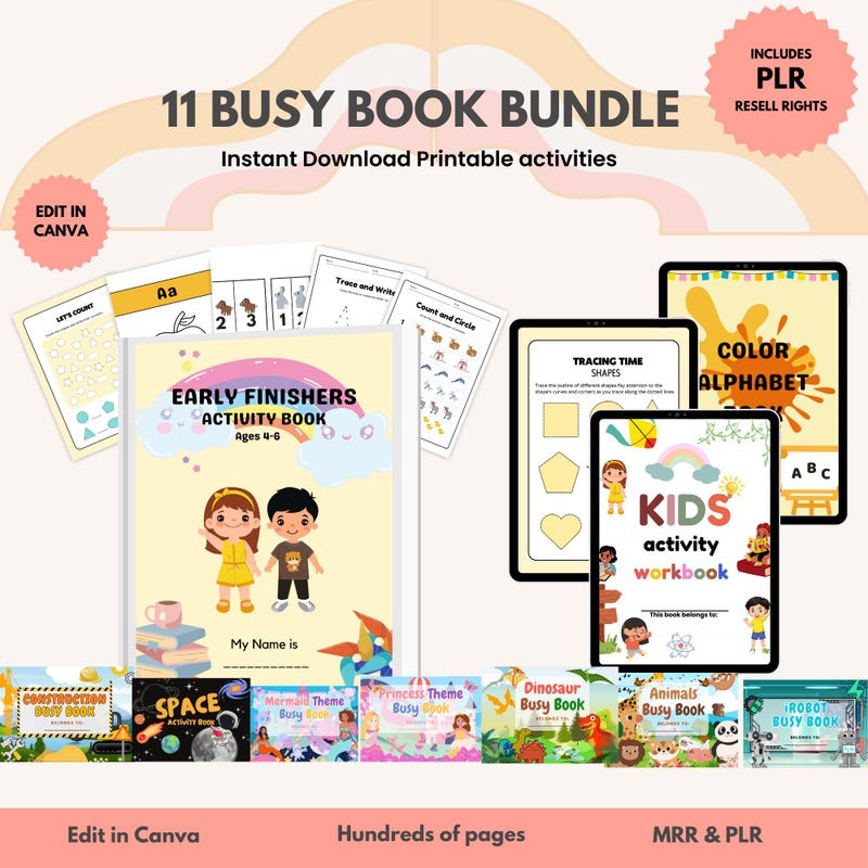 Busy Books - Etsy