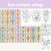 Ice Cream Matching Game: Preschool Printable Activity (A4 Digital ...
