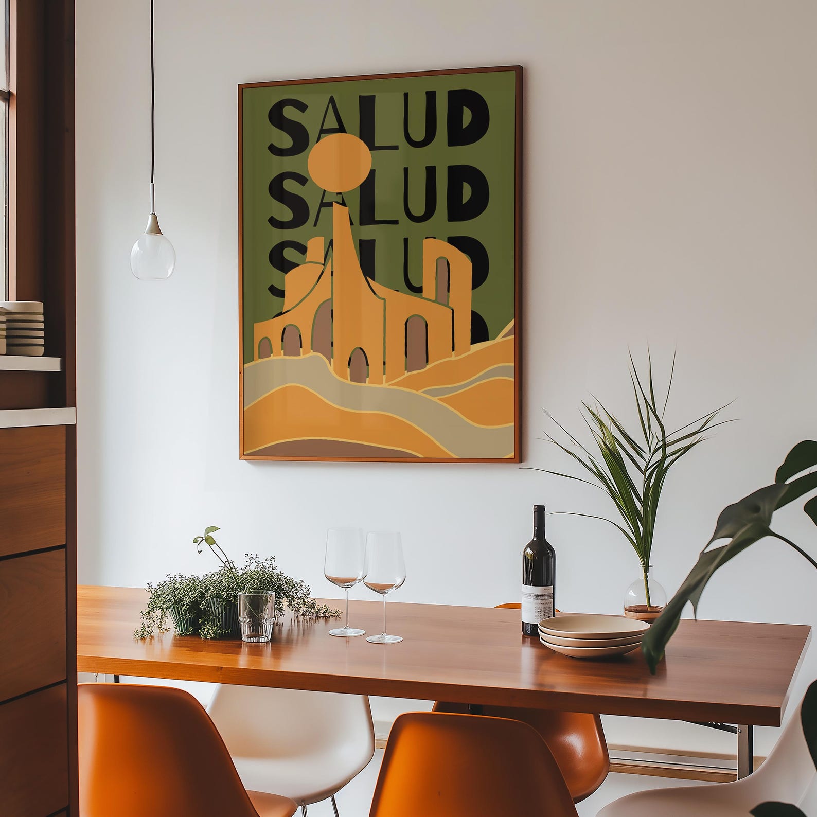 Salud Mexican Kitchen Wall Art | Mexican Culture Print Mexican Vintage ...
