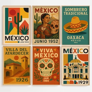 Mexican Mega Bundle | Mexican Folk Art, Mexican Wall Art, Southwest ...