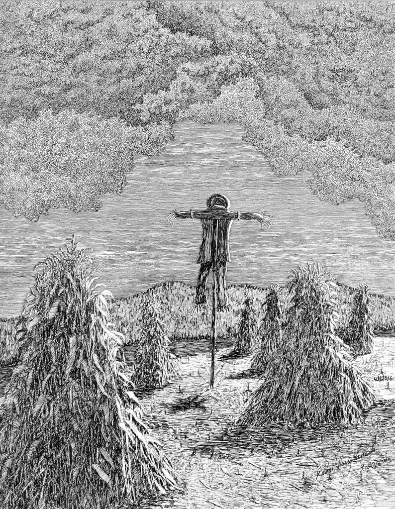 Scarecrow - Etsy
