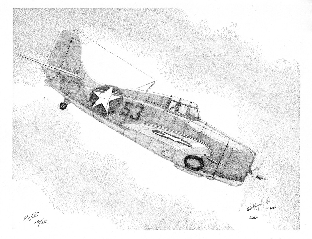 Grumman F4F Wildcat - Etsy