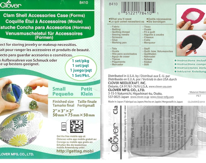 Clover Clam Shell Accessories Case Kit for 3 Sided Case Perfect for ...