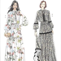 VOGUE V8814 Strappy Dress Sewing Pattern, Uncut - Etsy