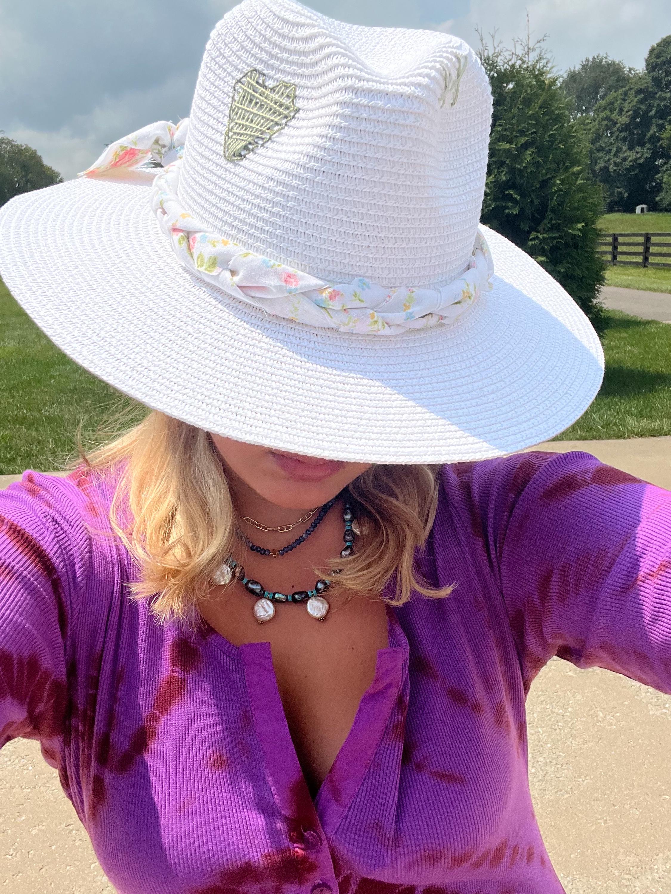 Custom Straw Beach Hats - Etsy