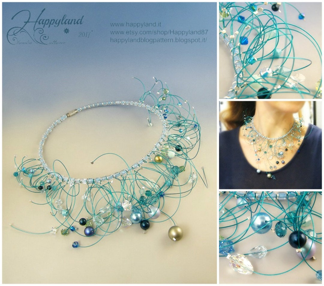 Entropy , Freeform Necklace Kit - Etsy