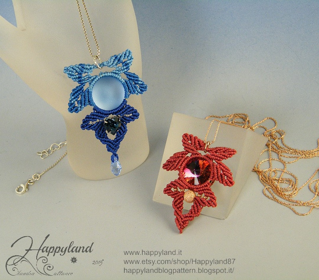 Fly , Macramè Pendant Pattern - Etsy