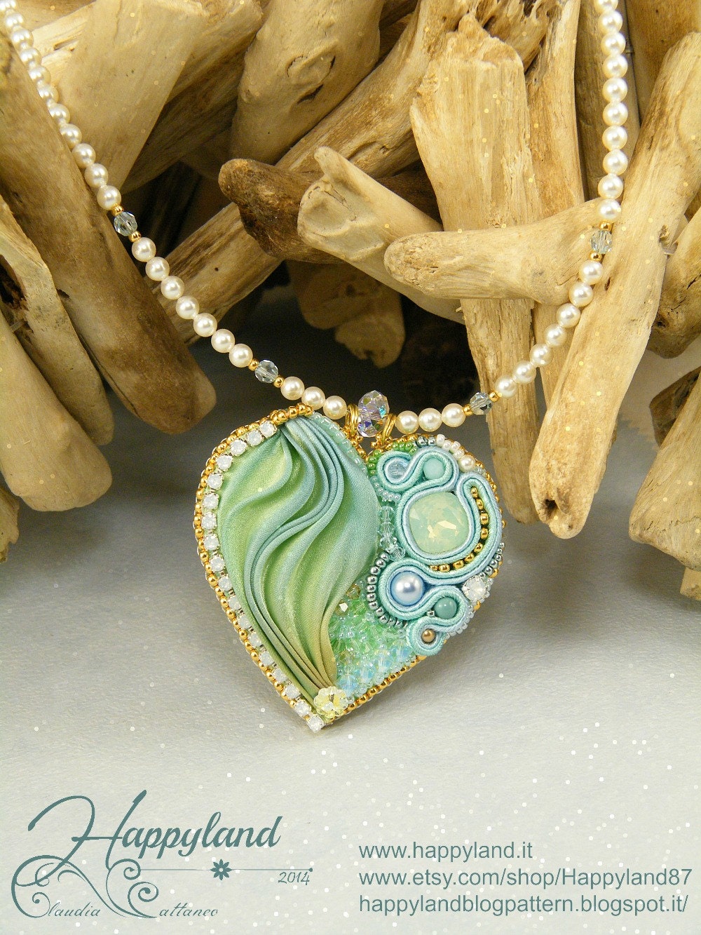 Romantic Heart, Pendant TUTORIAL Step by Step - Etsy