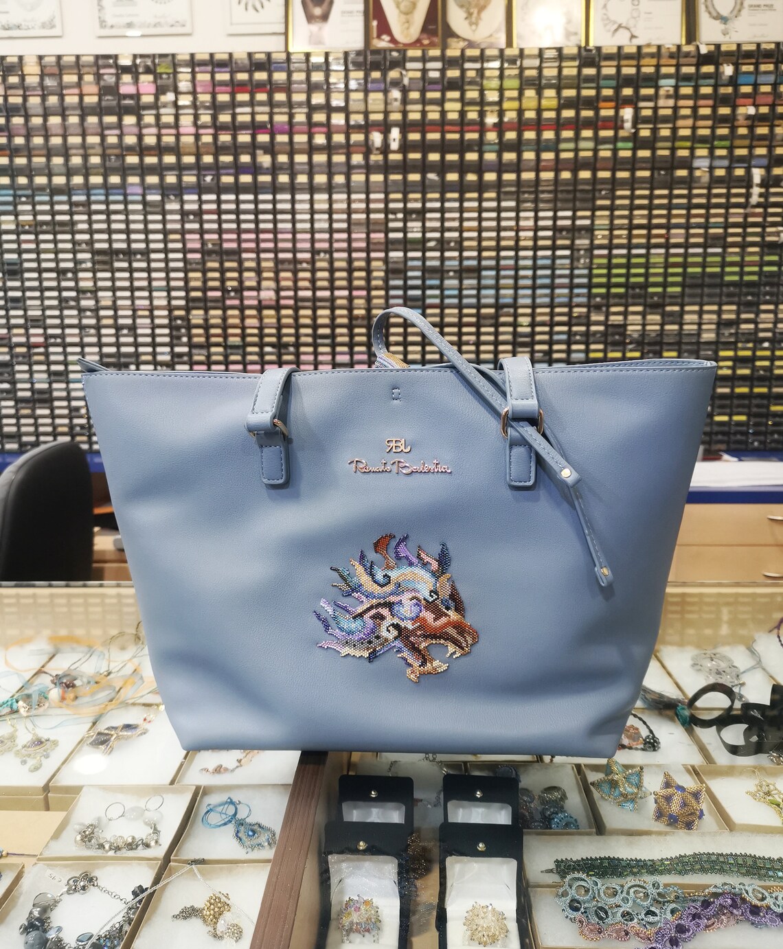 Zentangle Dragon Head Brick Stitch Pattern - Etsy