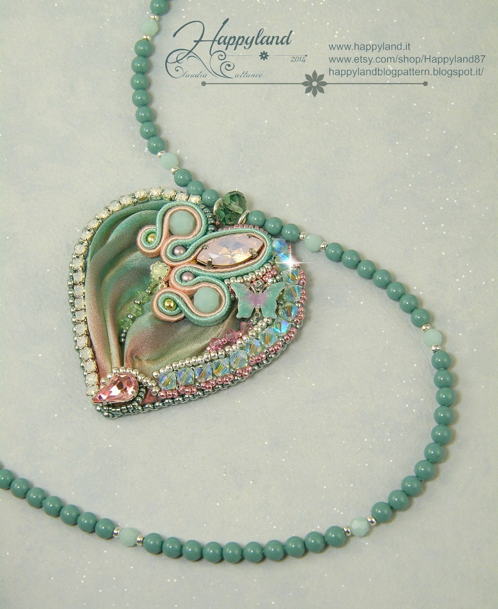 Romantic Heart, Pendant TUTORIAL Step by Step - Etsy