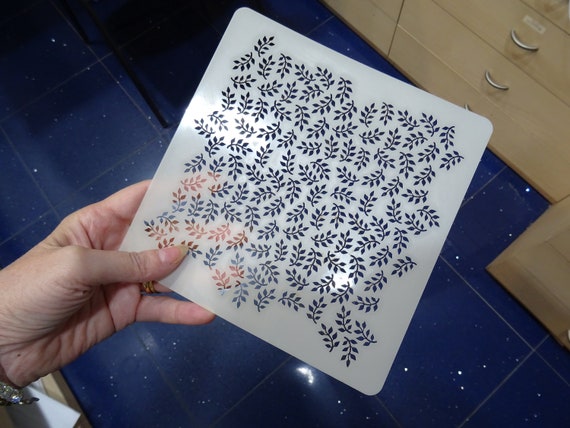 Stencils Baking & Cake Decoration Reusable Plastic Stencil Texture ...