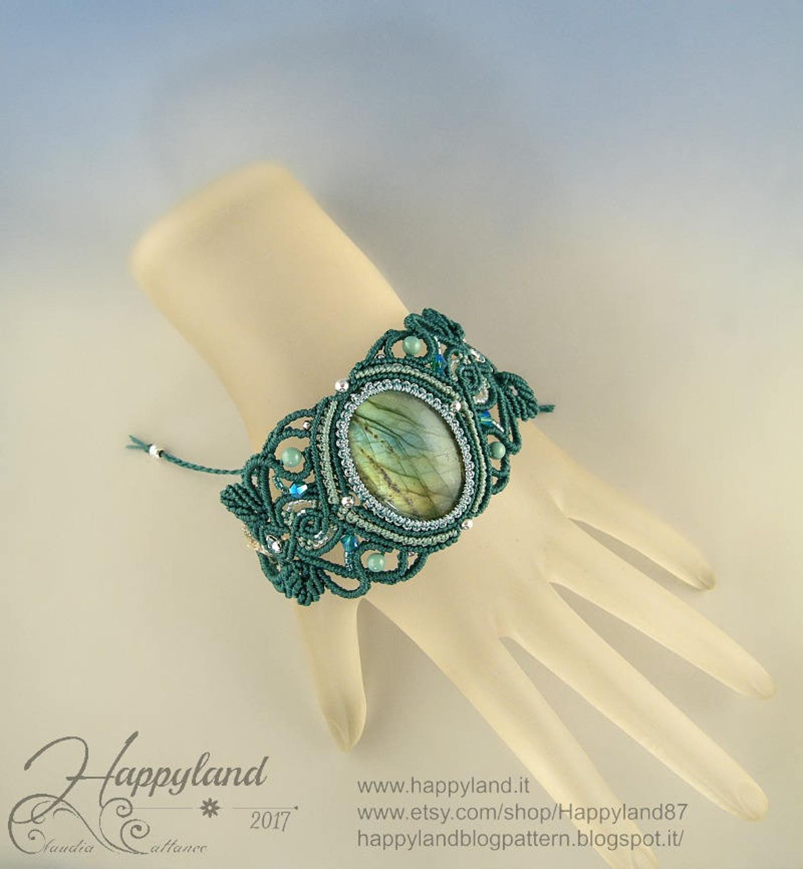 Chilly , Freeform Macramè Bracelet Tutorial Step by Step - Etsy