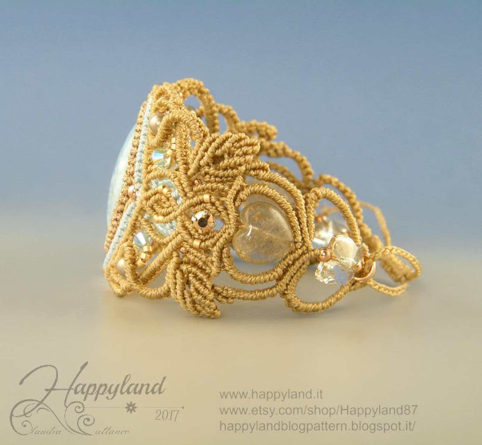 Chilly , Freeform Macramè Bracelet Tutorial Step by Step - Etsy