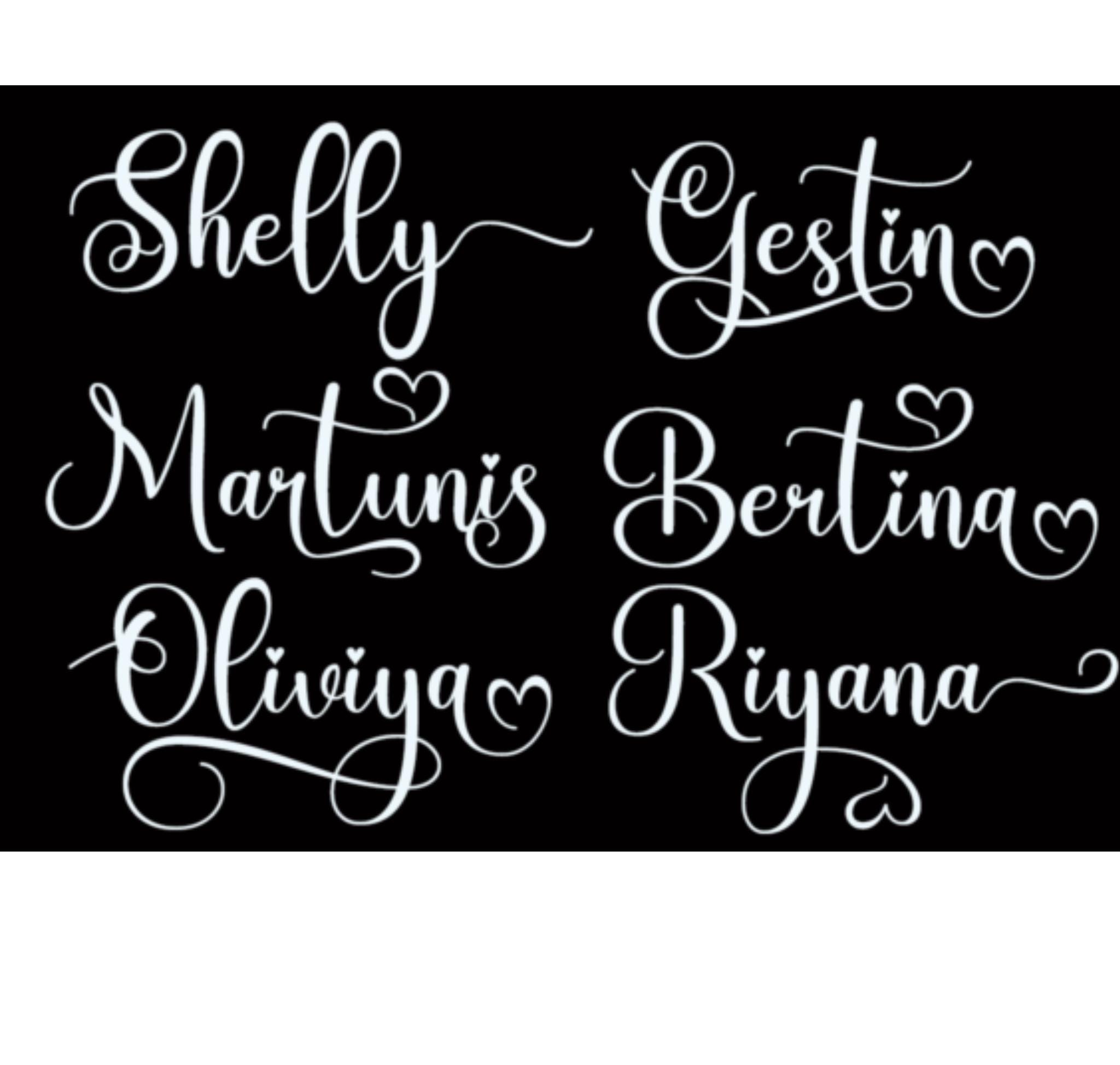 Barbie Font, Fancy Font, Brush Font, Calligraphy Font,modern Font ...