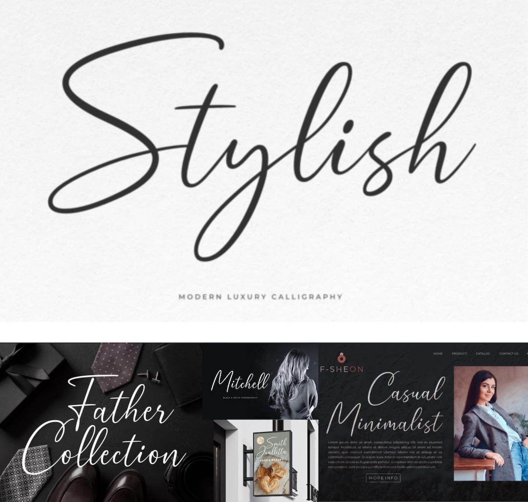 Handwritten Font Bundle - Perfect for Cricut, Procreate, Wedding ...