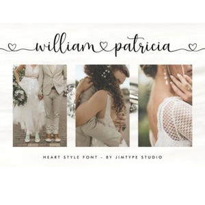 Madelyn Heart Font, Cursive Font | SVG, DXF, OTF, Ttf | Fonts Procreate ...