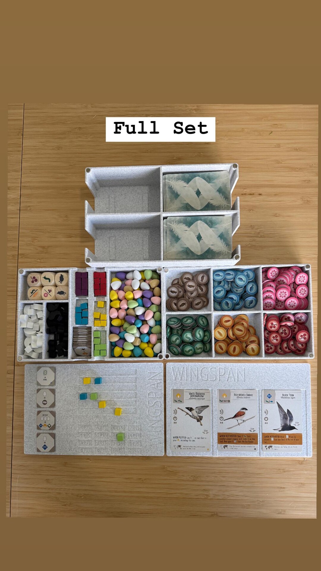 Wingspan Organizer - All Expansions - Etsy