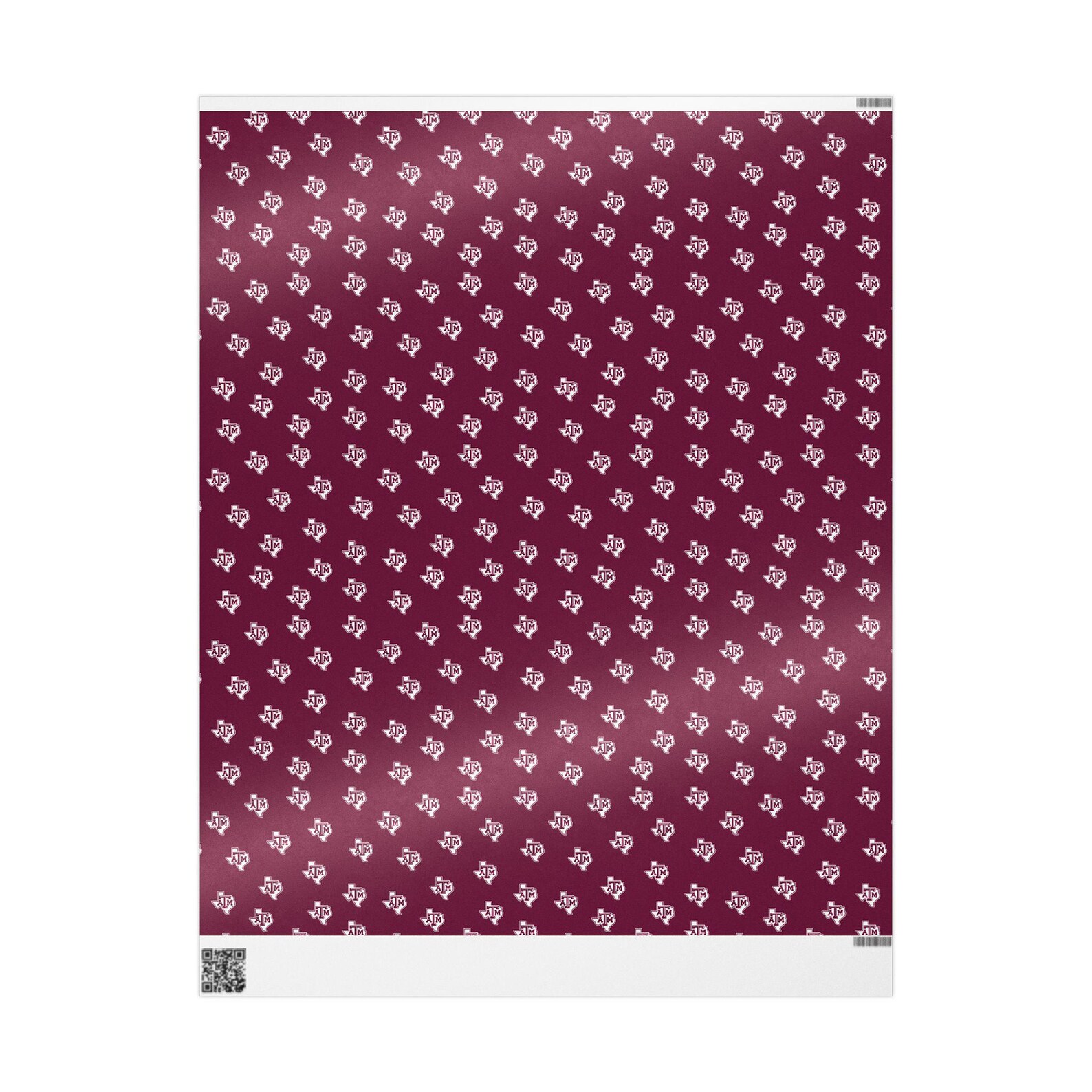 Texas A&M Themed Wrapping Paper With Official Logo - Etsy