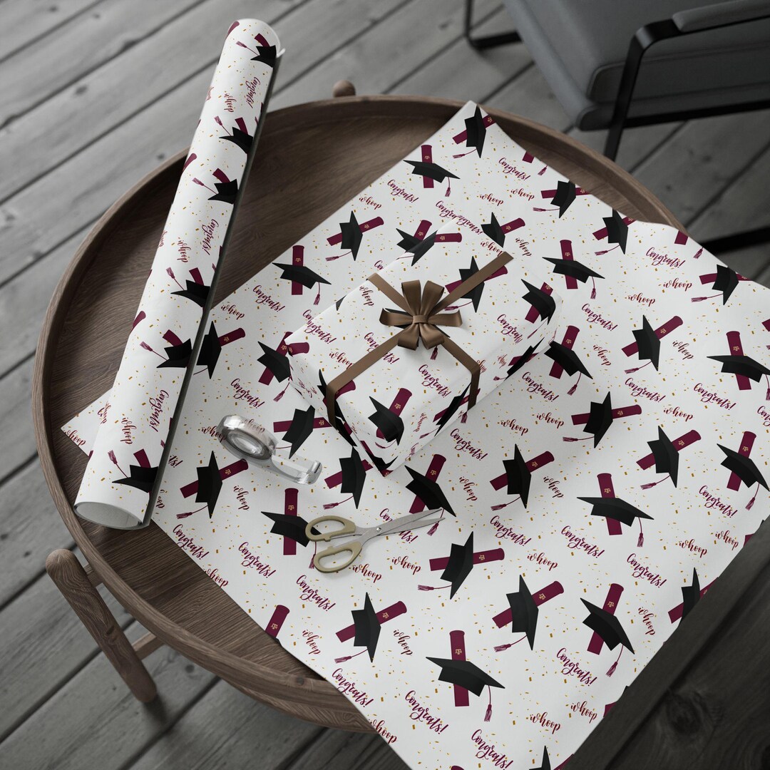Texas A&M University Graduation Wrapping Paper (large Graphic) - Etsy