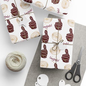 Texas A&M University Aggie Ring Day Wrapping Paper (large Graphics) - Etsy