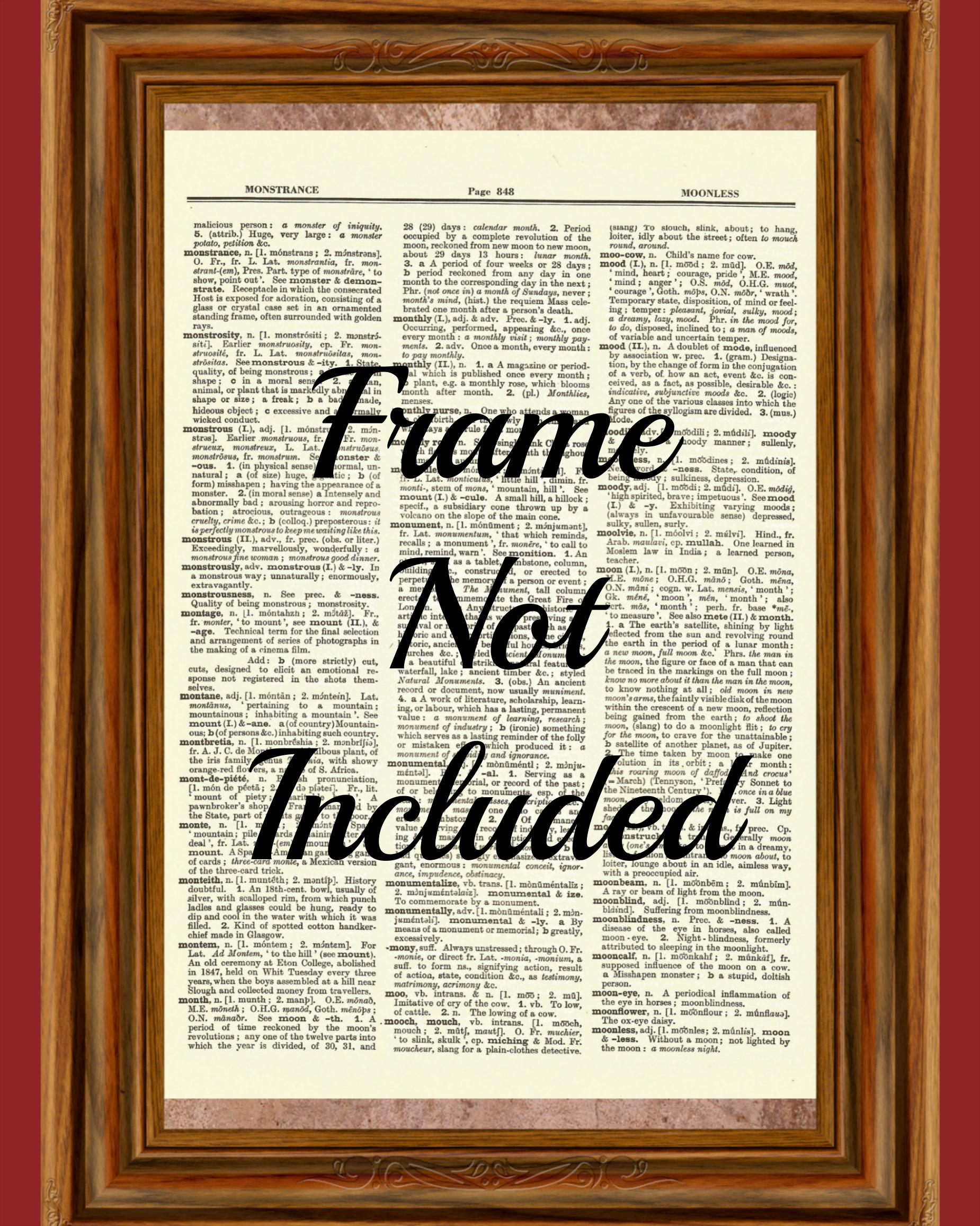 Winnie the Pooh, Vintage Dictionary, Upcycled, Art Print, Picture ...