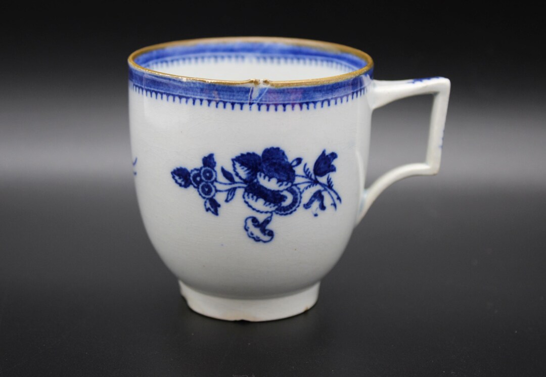 An Early Spode 'gloucester' Pattern Coffee Cup - Etsy